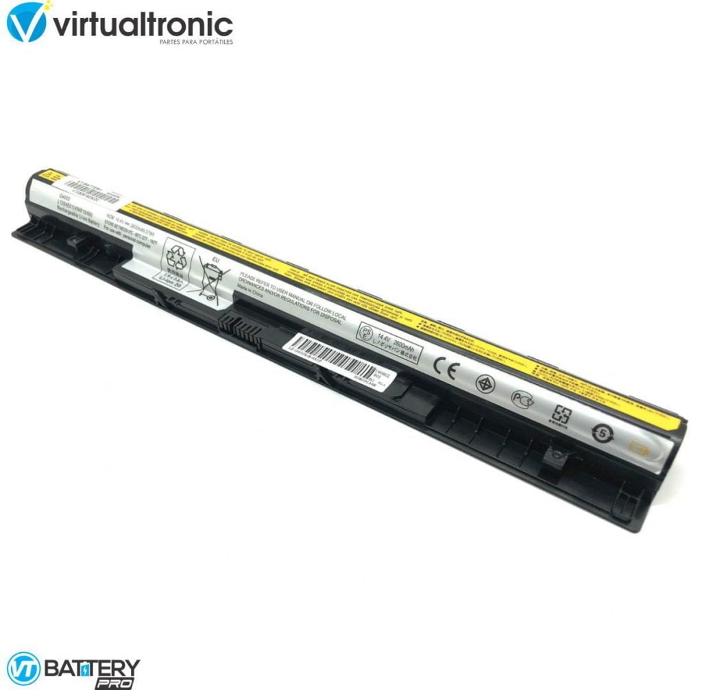 Bateria Lenovo L12M4A02 14.4V 2600mAh 4 Celdas - Virtual Tronic