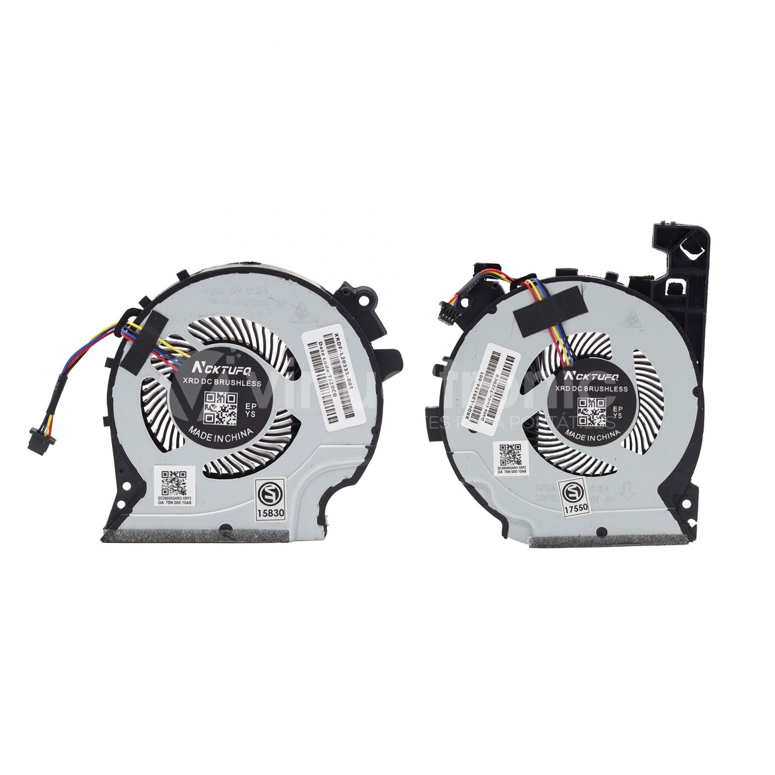 Cooler Hp Pavilion 15-CX (Cpu+Gpu) OEM - Virtual Tronic