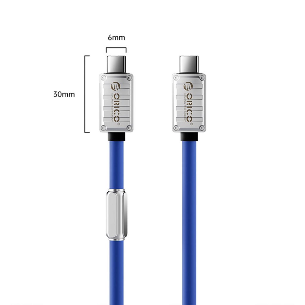 Cable Tipo C a Tipo C 240W 2.0mt Carga Rapida y Datos ORICO-240B1-20 ...